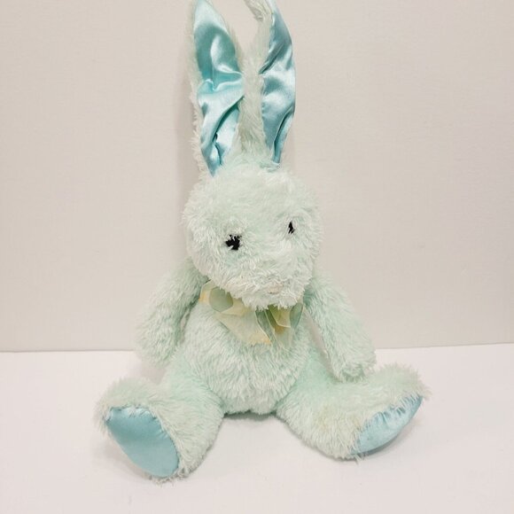 Walmart | Toys | Walmart Mint Green Bunny Plush With Posable Ears Plush ...